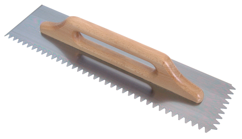 Home › Notch Wooden Handle Trowels V Notch/ Square Notch/ Slanted Notch ...